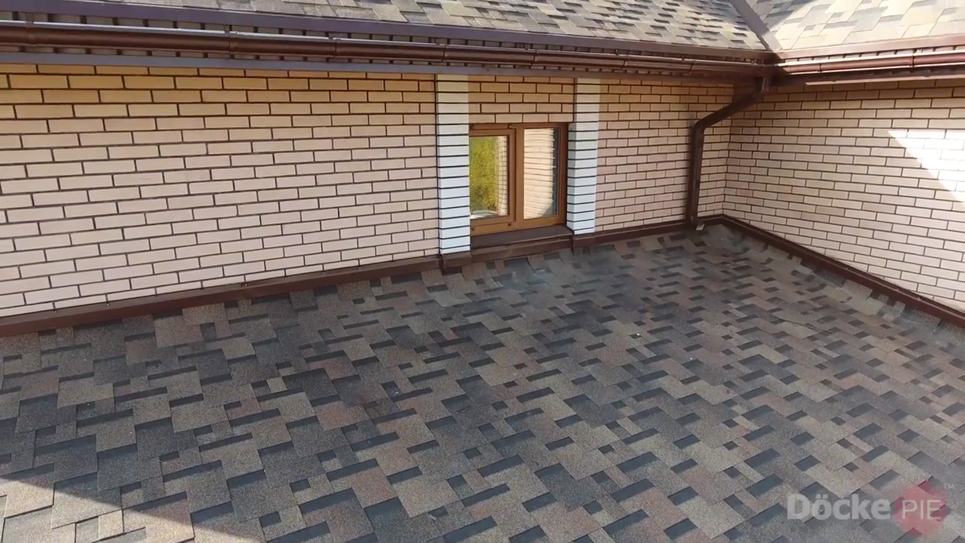 Черепица гибкая Docke PIE Premium Генуя трюфель 3 кв.м — купить в Петровиче в Москве: цена за ...