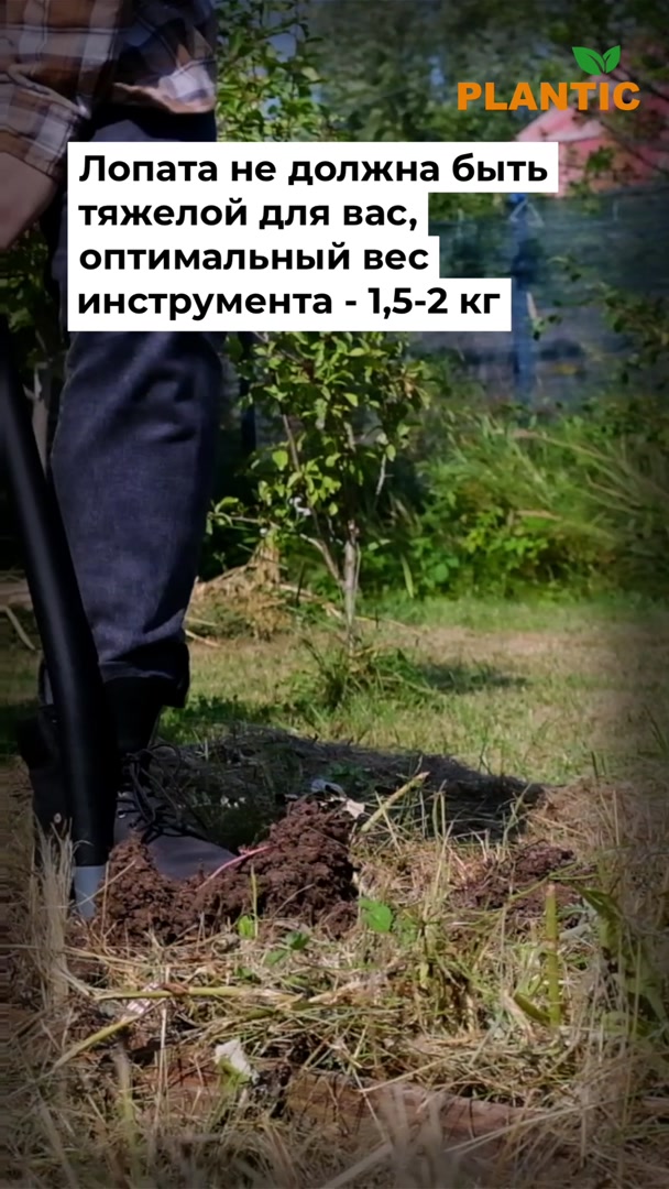 Лопата штыковая Plantic Terra Pro (11002-01) стальная остроугольная садовая с металлическим ...